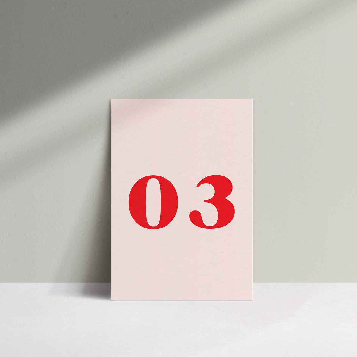 Ruby // Table Numbers – Pop Creative Weddings + Events